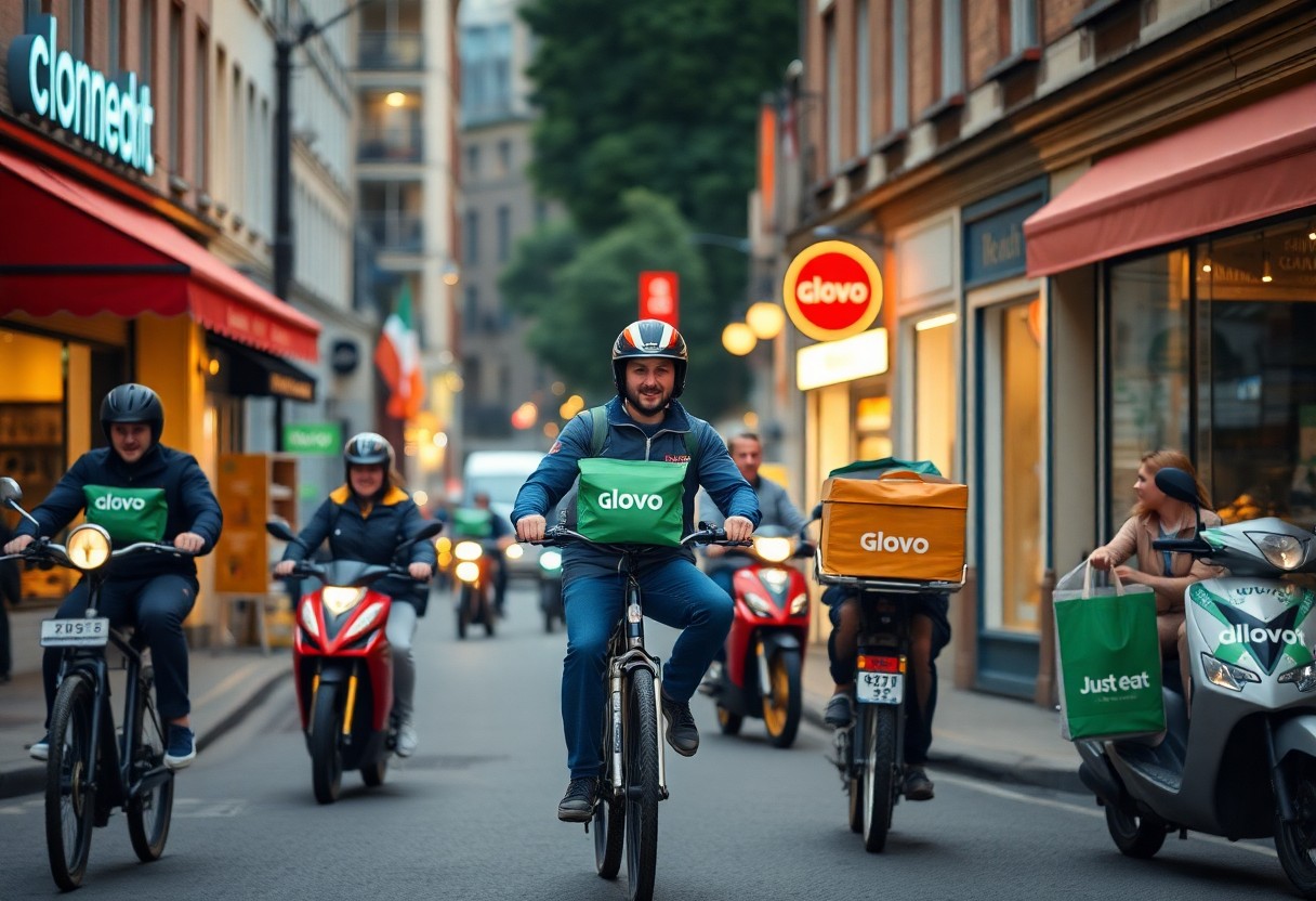 Food delivery: leader di mercato e Pmi locali